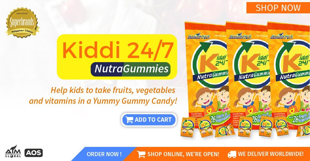 Kiddi 24/7 Nutragammies - AIM Global Online HQ | AIMGLOBALHQCOM